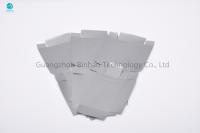 China Waterproof 42 Micron Silver Aluminium Foil Paper With PET Film For Cigarette Inner Packaging for sale
