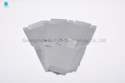 China Waterproof 42 Micron Silver Aluminium Foil Paper With PET Film For Cigarette Inner Packaging for sale