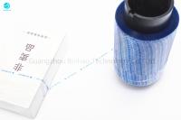 China 2mm Blue Printing Tobacco Tear Strip Tape for sale