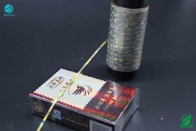 China 2-10mm Width Laser Counterfeiting PET / BOPP / MOPP Film Materials Tear Tape for sale