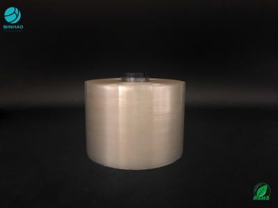 China 1.6mm Breaking Elongation ≤135%  Clear Tear Strip Tape BOPP Waterproof for sale