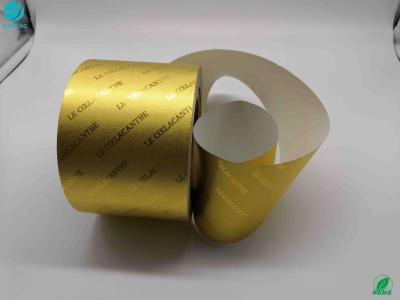 China 1500M 20 – 70g /m2 Weight Aluminium Foil Paper For Packing Cigarette Machine for sale