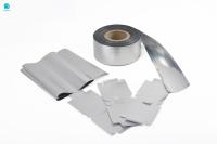 China Silver Aluminium Foil Laminated BOPP Film Seal Waterproof Packaging Film For Cigarette Box for sale