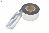 China Silver Aluminium Foil Laminated BOPP Film Seal Waterproof Packaging Film For Cigarette Box for sale