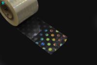China Security Shiny Holographic BOPP Film Roll For Cigarette Box Package To Protect Brand Rights for sale
