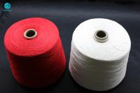 China 10000M Red White Cotton Thread Rolls For Filter Rod Center Line To Change Cigarette Tasty for sale