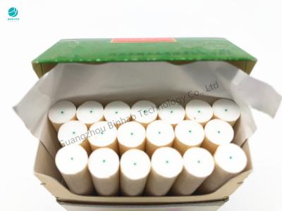 China Thin Soft Mint Green Cotton Thread Rolls Use For Filter Rod And Cigarette Packaging for sale