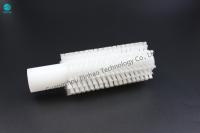 China Customize Size Cigarette Machine Spare Parts Nylon White Long Brush For Tipping Paper In Mk8 MK9 for sale