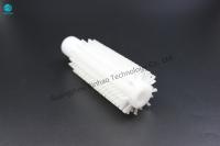 China Customize Size Cigarette Machine Spare Parts Nylon White Long Brush For Tipping Paper In Mk8 MK9 for sale