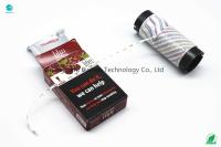 China Cigarette Molasses Tear Stripping Tape Biodegradable Function Custom Logo Printed Durable for sale
