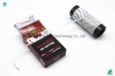 China Cigarette Molasses Tear Stripping Tape Biodegradable Function Custom Logo Printed Durable for sale