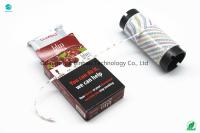 China Shisha Cigarette BOPP / MOPP / PET Molasses Tear Strip Tape Fruit And Food Pattern Offset Printing for sale