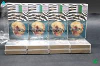 China Durable PVC Packaging Film Naked Wrapping Solf Cigarette Boxes High Transparency Haze 1.15% for sale