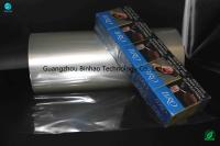 China Brilliant Abrasion Resistance PVC Packing Film Roll For Naked Cigarette for sale