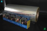 China Brilliant Abrasion Resistance PVC Packing Film Roll For Naked Cigarette for sale