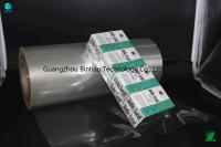 China Dust Proof And Waterproof Transparent PVC Film High Tensile Strength For Packing Cigarette Boxes for sale