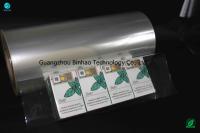 China Stiffness Enhanced Clarity PVC Packaging Film Cigarette Packing Materials Inner Core 76mm for sale