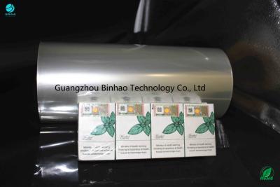 China Stiffness Enhanced Clarity PVC Packaging Film Cigarette Packing Materials Inner Core 76mm for sale