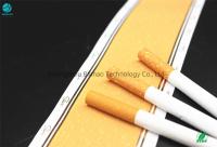 China Flat Surface Tobacco Filter Paper Coated Cork Wrapping Paper Permeability Width 64mm for sale