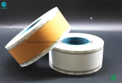 China Flat Surface Tobacco Filter Paper Coated Cork Wrapping Paper Permeability Width 64mm for sale