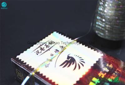 China BOPP Cigarette Tear Strip Tape Offset UV Printing Laser Effect Customize Logo for sale