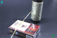 China BOPP Cigarette Tear Strip Tape Offset UV Printing Laser Effect Customize Logo for sale