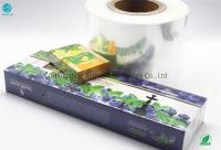 China ISO9001 BOPP Thin Film Clear Definition Cigarette Food Medicine Heat Sealable 360mm Outer Pack for sale