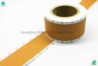 China 200 CU Tobacco Filter Paper Cork Yellow Perforated Craft for sale