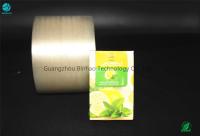 China Transparent BOPP Materials Tear Strip Tape High Running On The Package Machine for sale