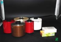 China Classic Golden Matte Colour Tear Strip Tape Bobbin Cigarette Package Materials for sale