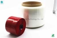 China Clear Surface Easy Open Tear Strip Tape For Tobacco High Speed Packing Machine for sale