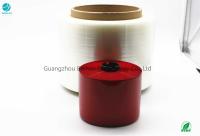 China Clear Surface Easy Open Tear Strip Tape For Tobacco High Speed Packing Machine for sale