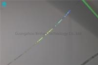 China 2mm Binhao Blue Printing Holographic Sticky Tape For Cosmetic Food Seal And Tear Off for sale