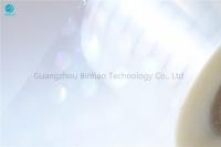 China 8% Shrinkage Holographic BOPP Film Roll for sale