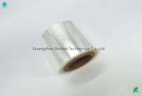 China Non - Hazardous Rolling Shape BOPP Film Roll Transparent Cigarette Pack Materials for sale