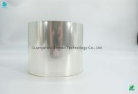 China Thermal White Invisible BOPP Film Roll Tensile Ratio  5%-8% Tobacco Case Adhesive for sale