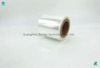 China Tobacco Boxes BOPP Plastic Film Heat Sealable Packing Materials Roll Shape for sale