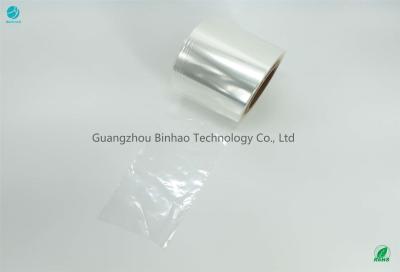 China Fully Clean Transparent Cigarette BOPP Film Shrinkage Middle High Rate 5%-8% for sale