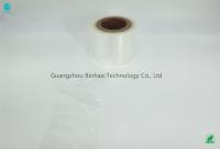 China High Tensile Strength 5% Shrink Cigarette BOPP Film Roll Impact Strength Rigid Toughness for sale