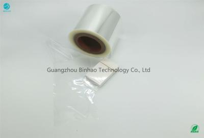 China Layer Sealable Transparent Bopp Film 2500m Length For Tobacco Package for sale