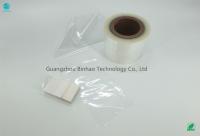 China Layer Sealable Transparent Bopp Film 2500m Length For Tobacco Package for sale