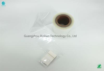 China Surface Clarity Cigarette BOPP Film Roll High Shrinkage Lubricity On GD Machine 6000m Max Length for sale