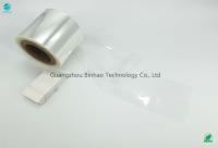 China Classic Normal Size BOPP Film Roll For Cigarette Packaging Plastic Thickness 18um - 25um for sale