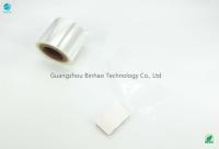 China Classic Normal Size BOPP Film Roll For Cigarette Packaging Plastic Thickness 18um - 25um for sale