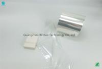 China Tobacco Film Anti Static Treatment BOPP Film Roll Food Grade Invisible Clear 5% Shrinkage for sale