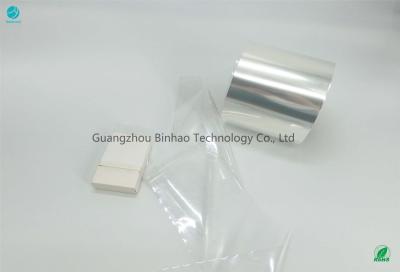 China Tobacco Film Anti Static Treatment BOPP Film Roll Food Grade Invisible Clear 5% Shrinkage for sale