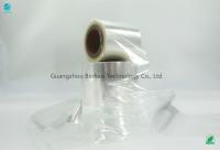 China One Side Corona Treated BOPP Film Cigarette High Shrinkage Glossy Reflect 76mm ID for sale