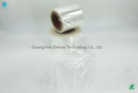 China One Side Corona Treated BOPP Film Cigarette High Shrinkage Glossy Reflect 76mm ID for sale