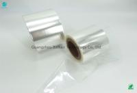 China Friction Coefficient 0.35 BOPP Film Cigarette Package Materials Clear for sale