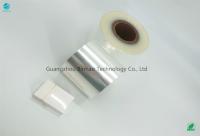 China Transparency Clean BOPP Film Roll Hardness Soft Cigarette Boxes Packing for sale